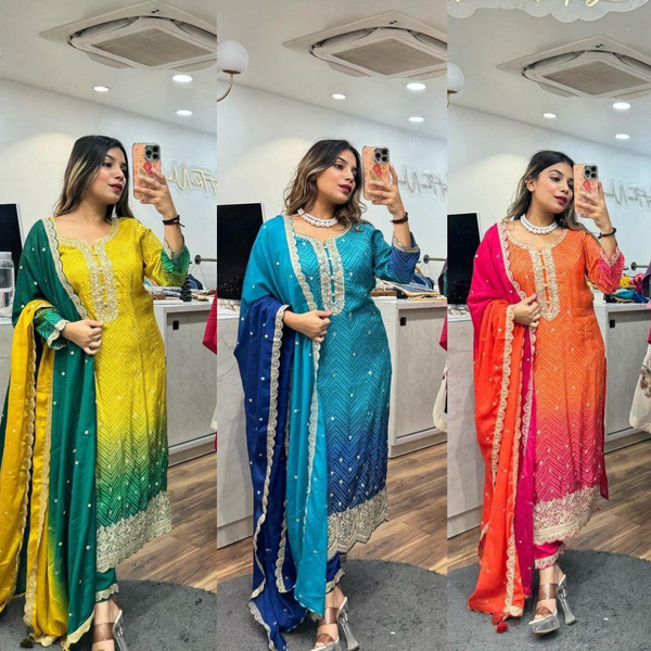 Buy Latest Bandhini Designer Party Wear Dresses- Festival Collection ...