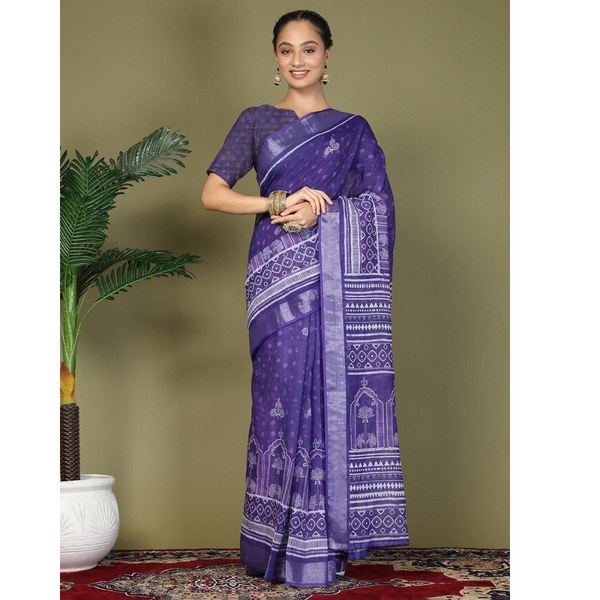 Buy Latest Cotton saree with inner and Pocket Style- ONE MINUTE READY ...