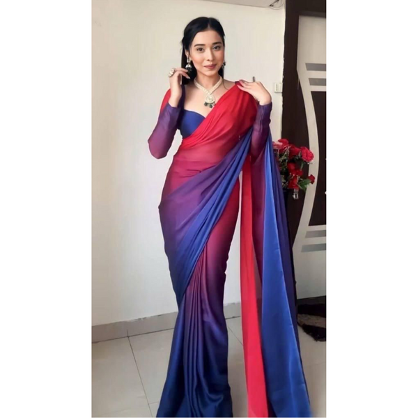 Buy Latest Beautiful Georgette One- Minute Ready Saree Online Sydney