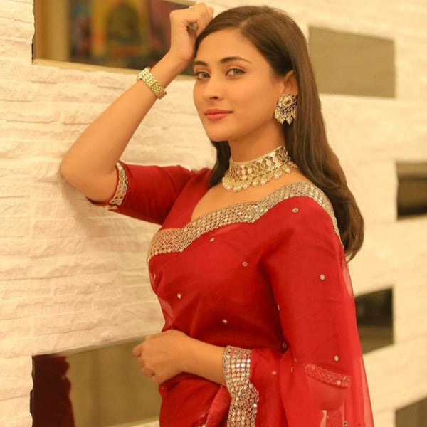 Buy Latest Mirror Work Sarees Online Sydney