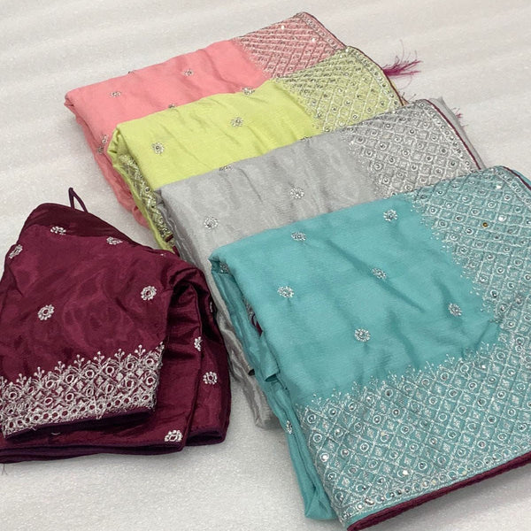 Buy Latest Embroidery Hit Design | Vani Saree Online Sydney